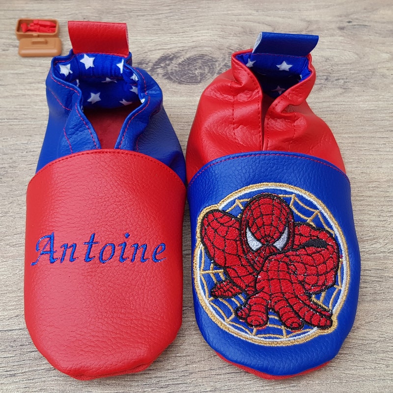 Spiderman Slippers - Etsy