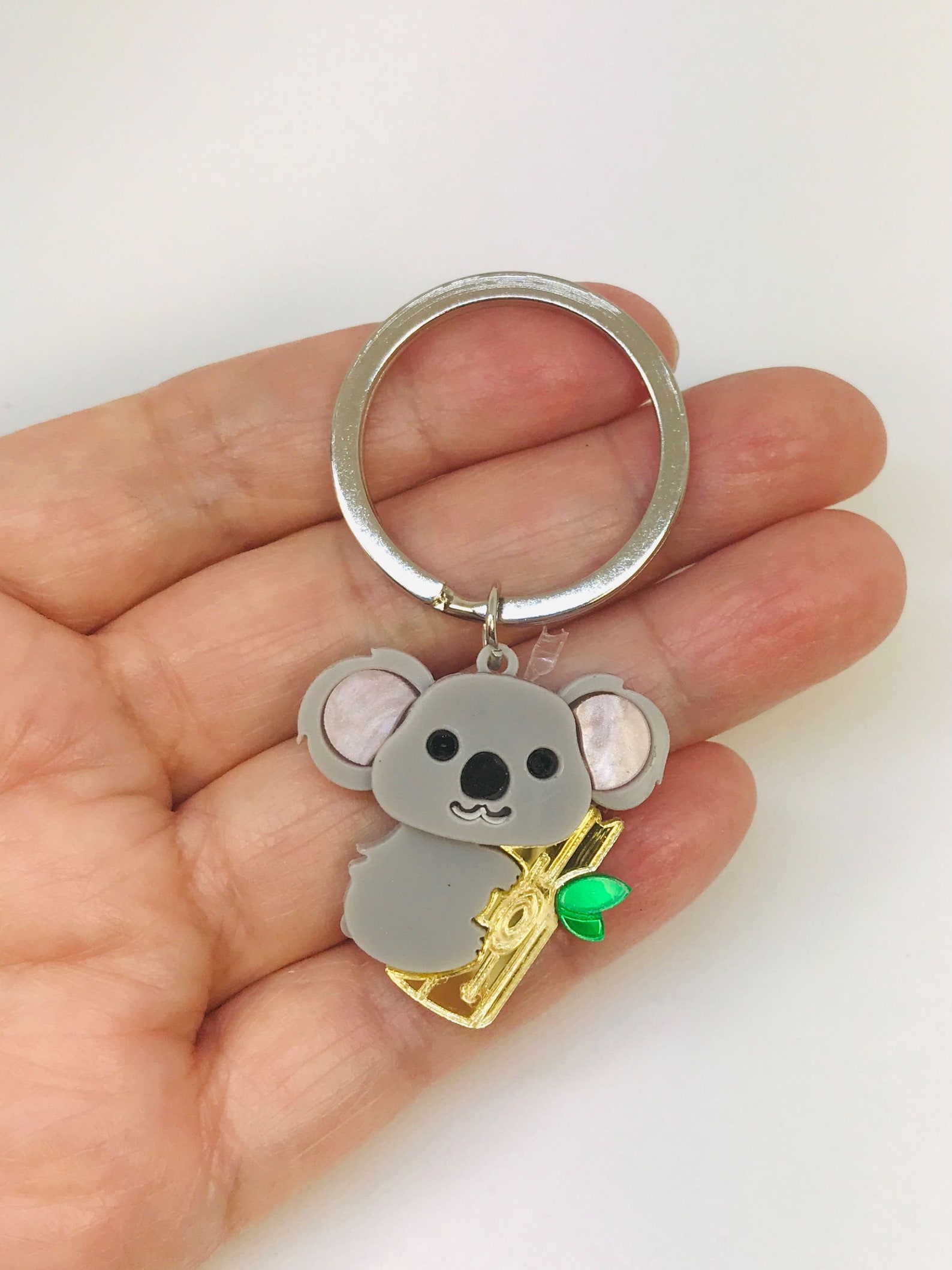 Koala Bear Earrings Koala Bear Baby Jewelry Kawaii Key - Etsy