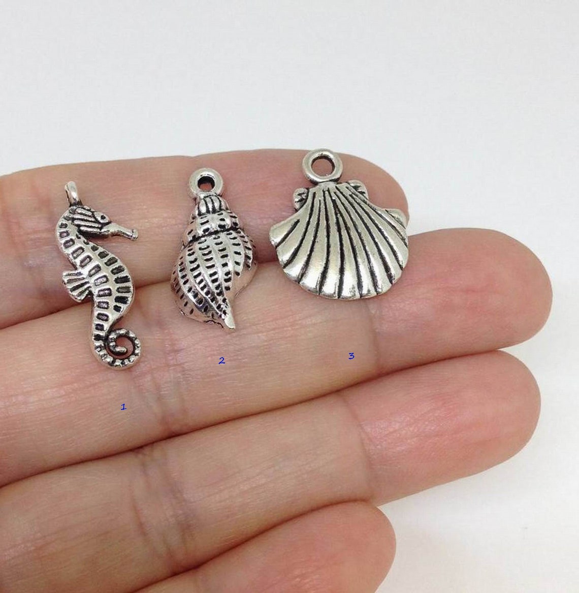 12 Shell Charm Seashell Charm Seashell Jewelry Shell Gift - Etsy