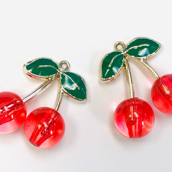 Cherry Charm - Etsy