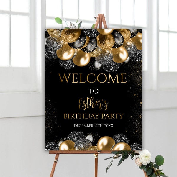 Birthday Welcome Sign - Etsy