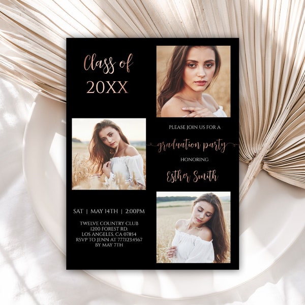 Graduation Party Collage - Etsy