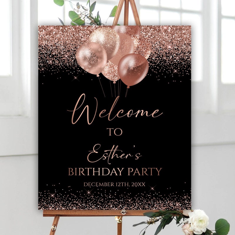 Rose Gold Signs - Etsy