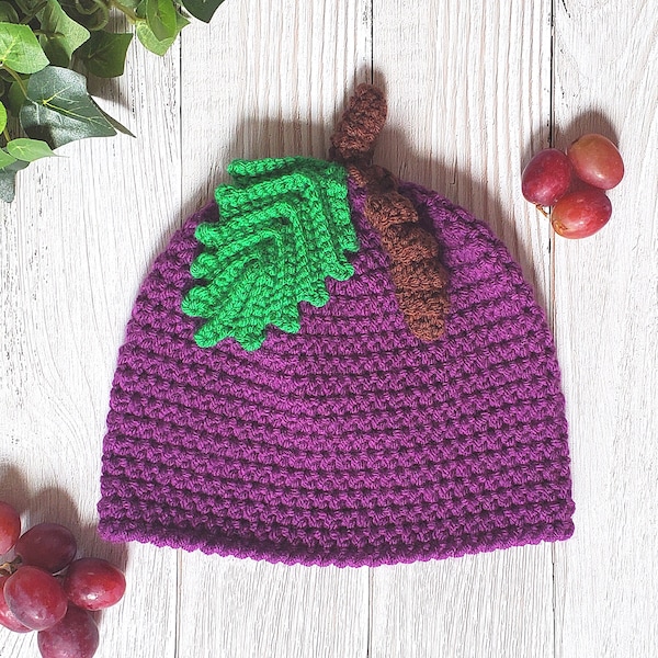 Grape Hat - Etsy