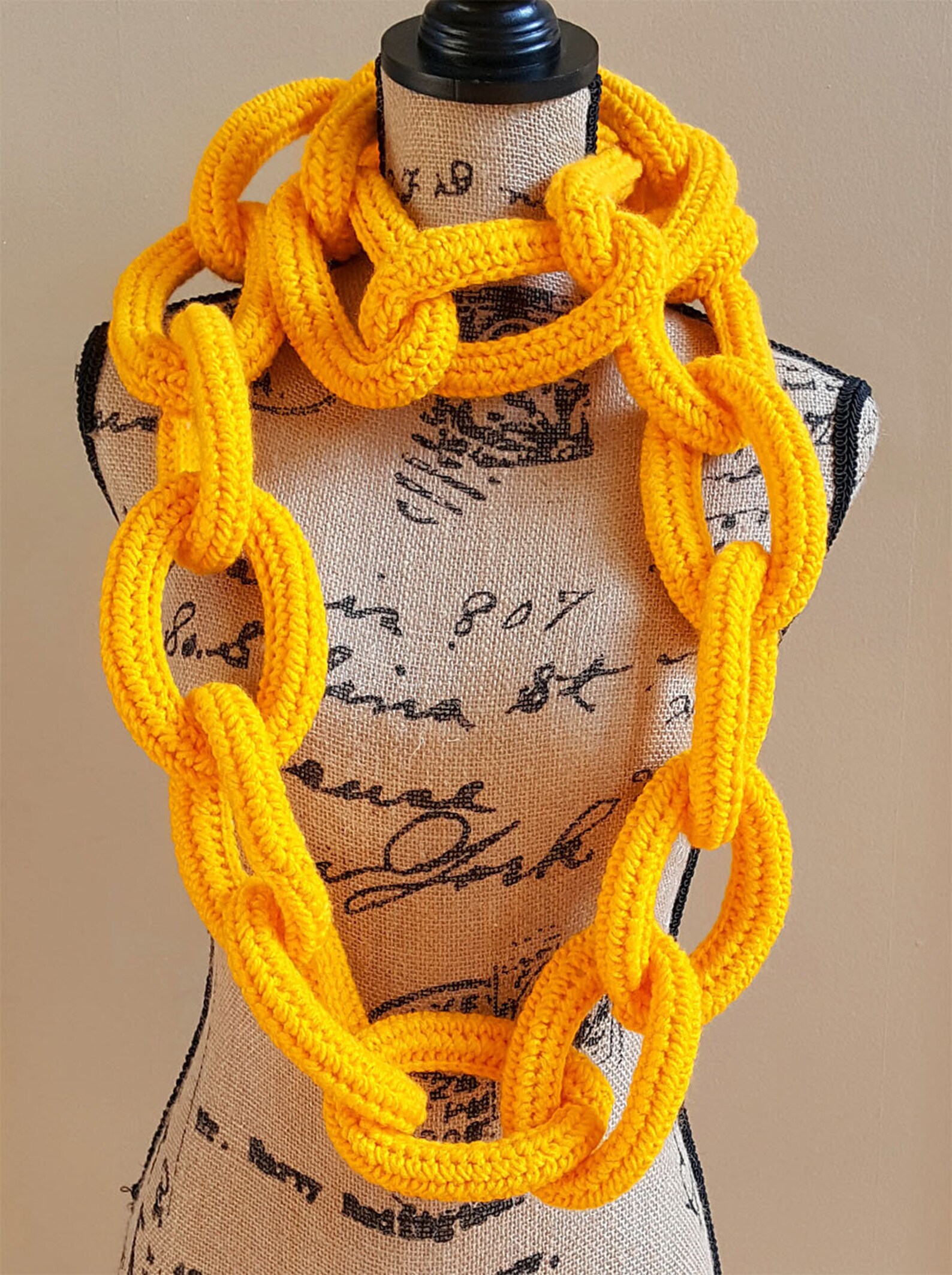 Gold Chain Scarf | Etsy