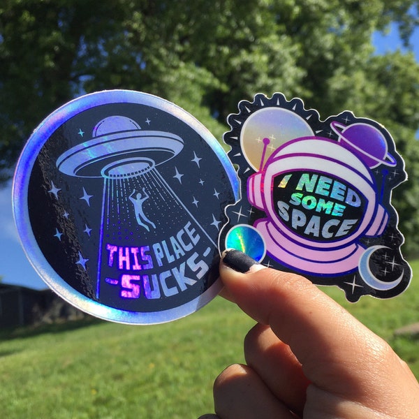 Space Stickers - Etsy