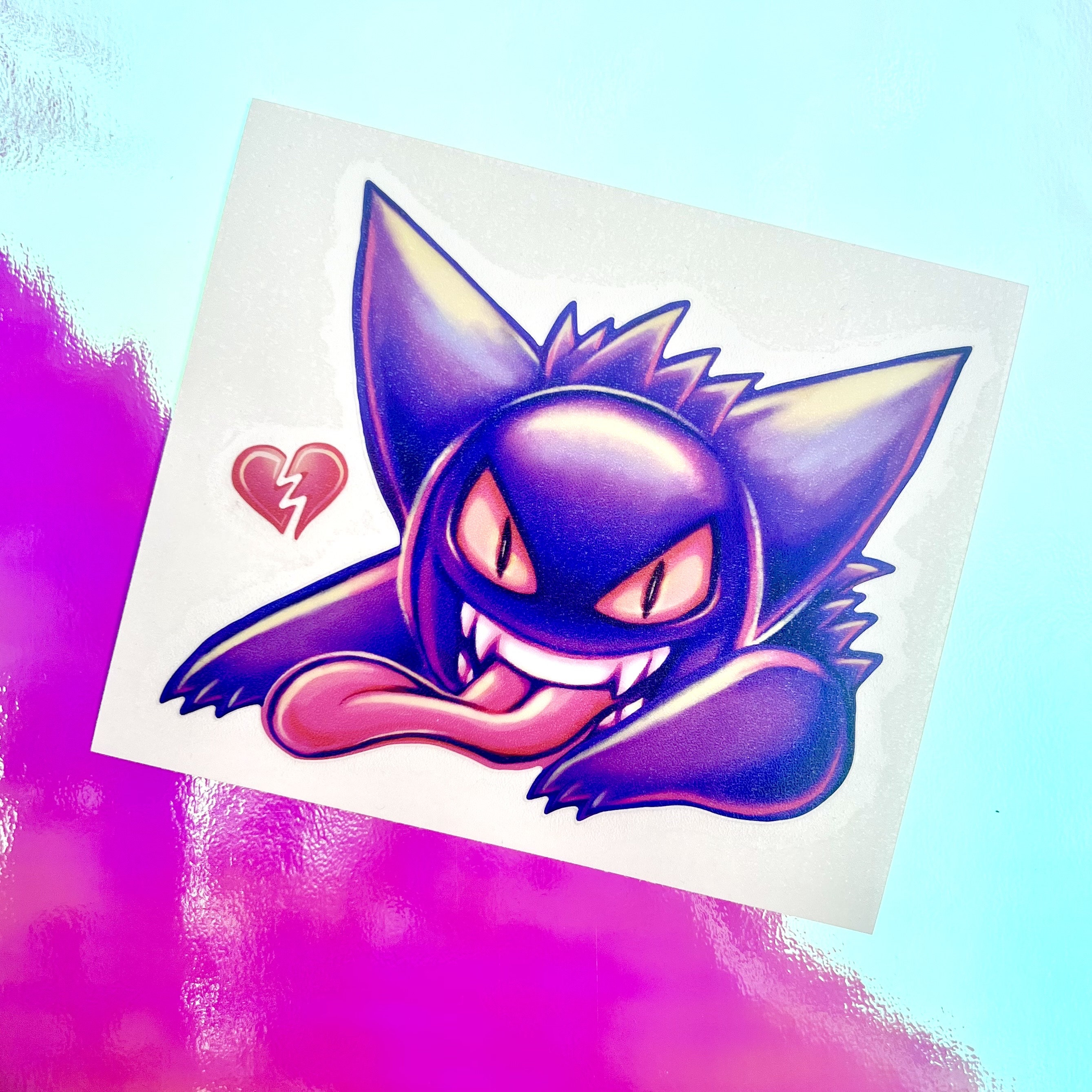 Pokemon Gengar Tribal Tattoos