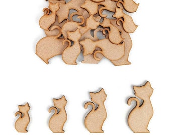 Wooden Cat Template | Etsy UK