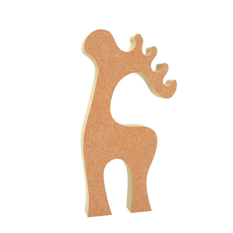 Freestanding Nordic Reindeer Wooden MDF Blank Shape - Etsy UK