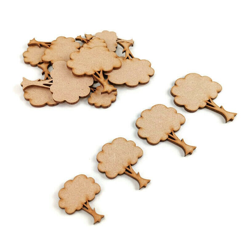 Family Tree MDF Craft Shapes Wooden Blank Gift Tags Decoration - Etsy UK