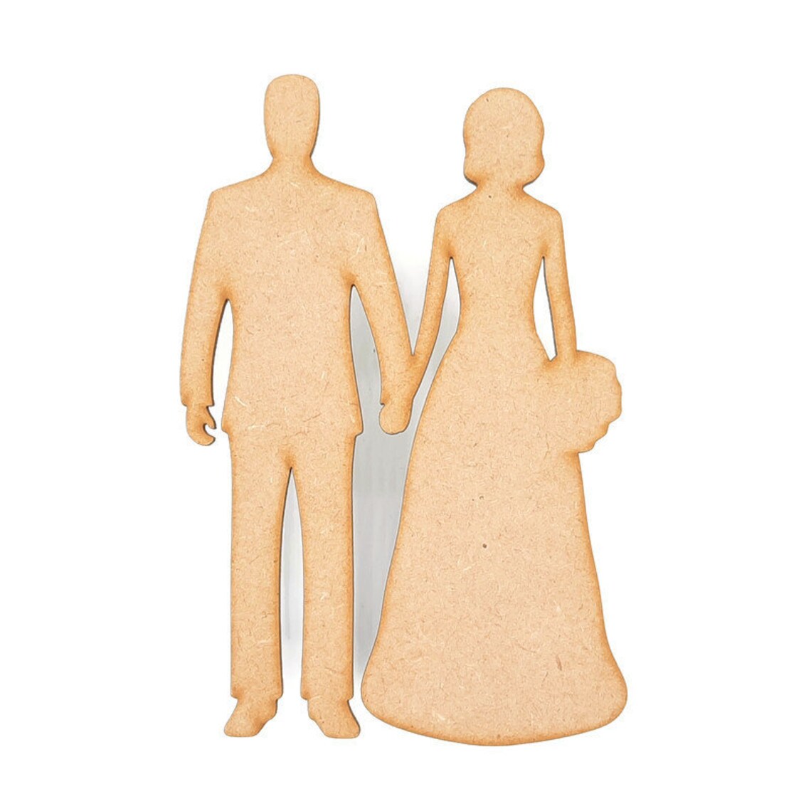 Wedding Couple MDF Craft Shapes Wooden Bride and Groom Blank - Etsy