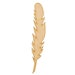 Bird Feather MDF Craft Shapes Wooden Blank Embellishment Decoration ...