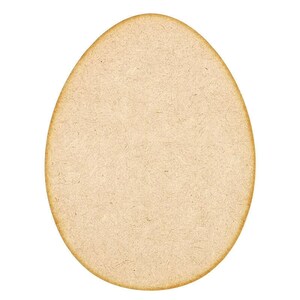 Easter Egg MDF Craft Shapes Wooden Blank Tags Decoration Embellishment ...