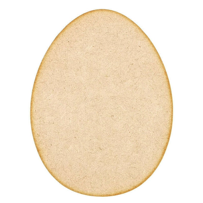 Easter Egg MDF Craft Shapes Wooden Blank Tags Decoration Embellishment ...