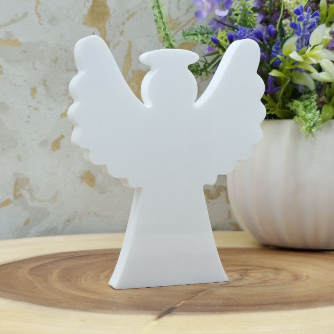 Freestanding Acrylic Angel Blank Shape, Sublimation, Vinyl, Crafts, DIY ...