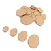Easter Egg MDF Craft Shapes Wooden Blank Tags Decoration Embellishment ...