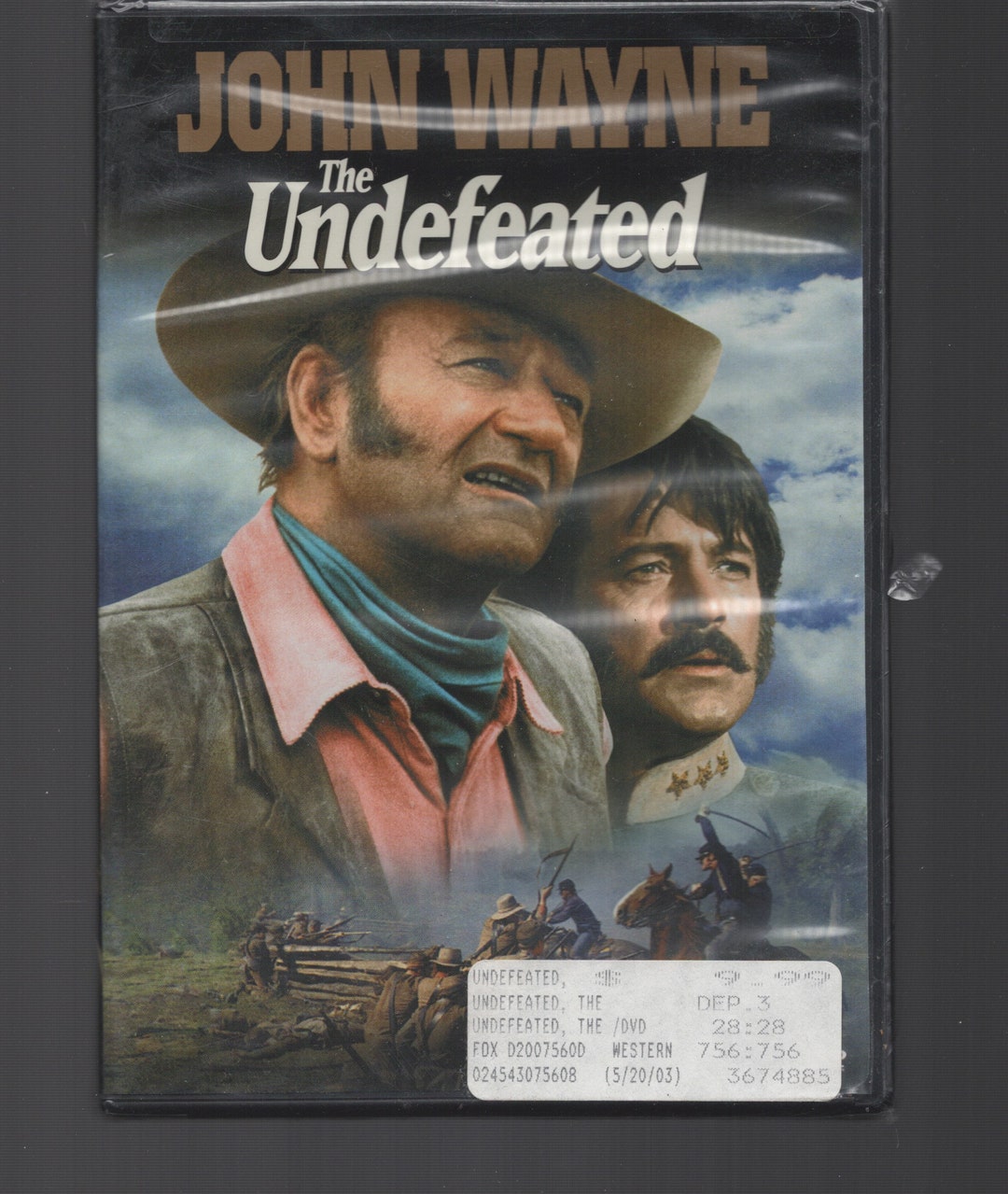 The Undefeated DVD John Wayne SEALED Rock Hudson / 1st Class Shipping ...