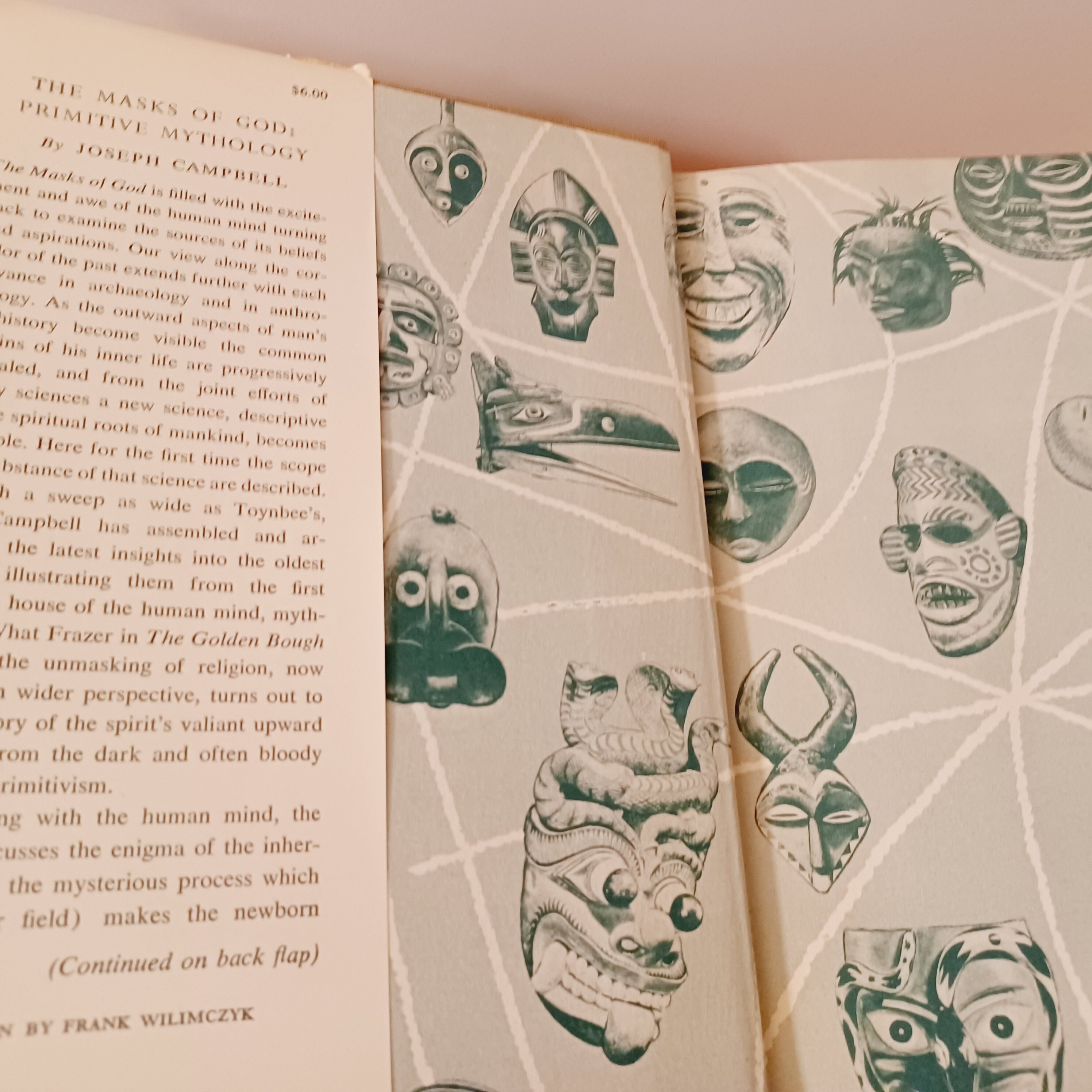 The Masks of God : Primitive Mythology / Joseph Campbell / - Etsy
