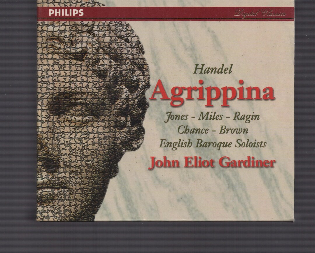 Handel : Agrippina / CD / 3 Disc / W. Booklet / Box Set / Opera / 1997 ...