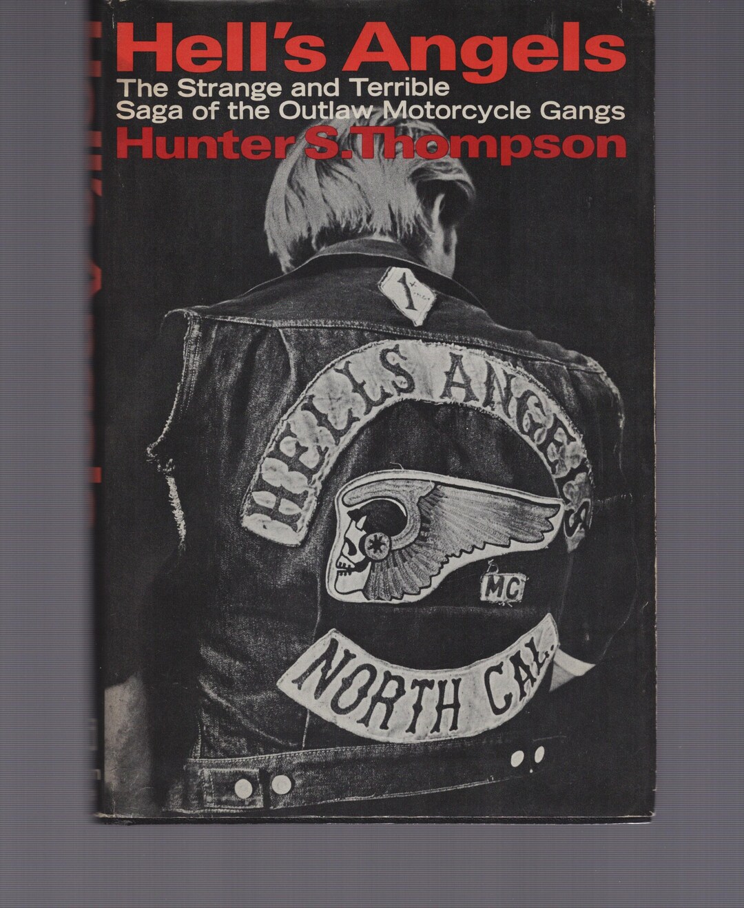 Hell's Angels / Hunter S. Thompson / Hardcover 1967 Book Club Edition ...