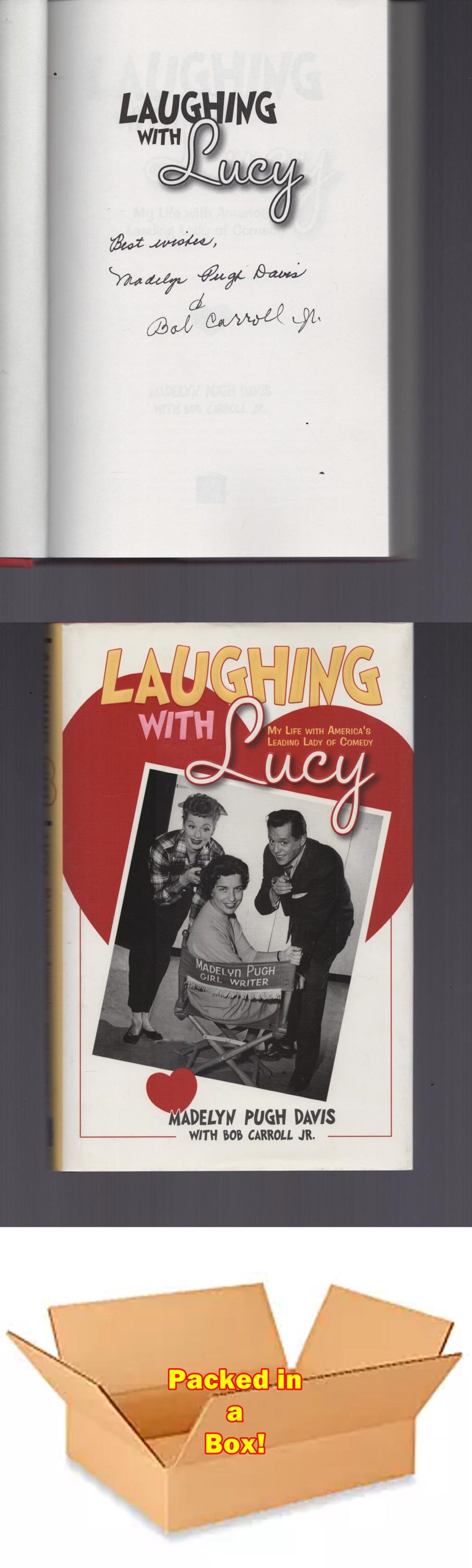 Laughing With Lucy / SIGNED / Madelyn Pugh Davis / I Love Lucy Show ...