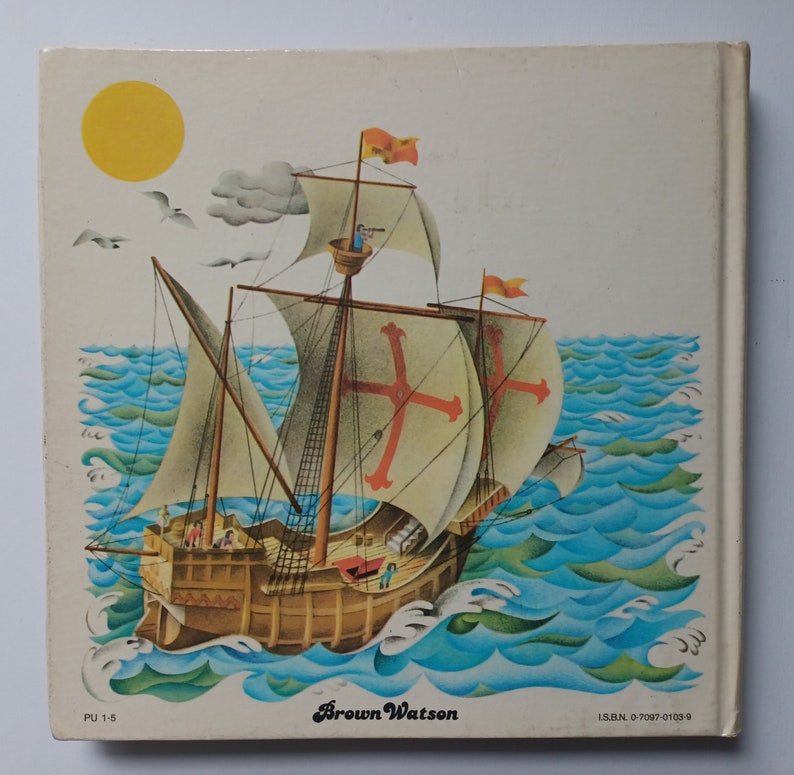 Christopher Columbus Pop up Book / Hardcover 1983 - Etsy