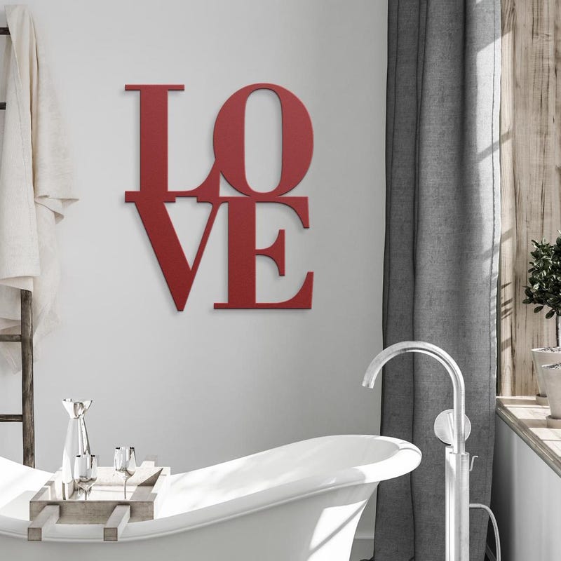 Love Metal Sign - Etsy