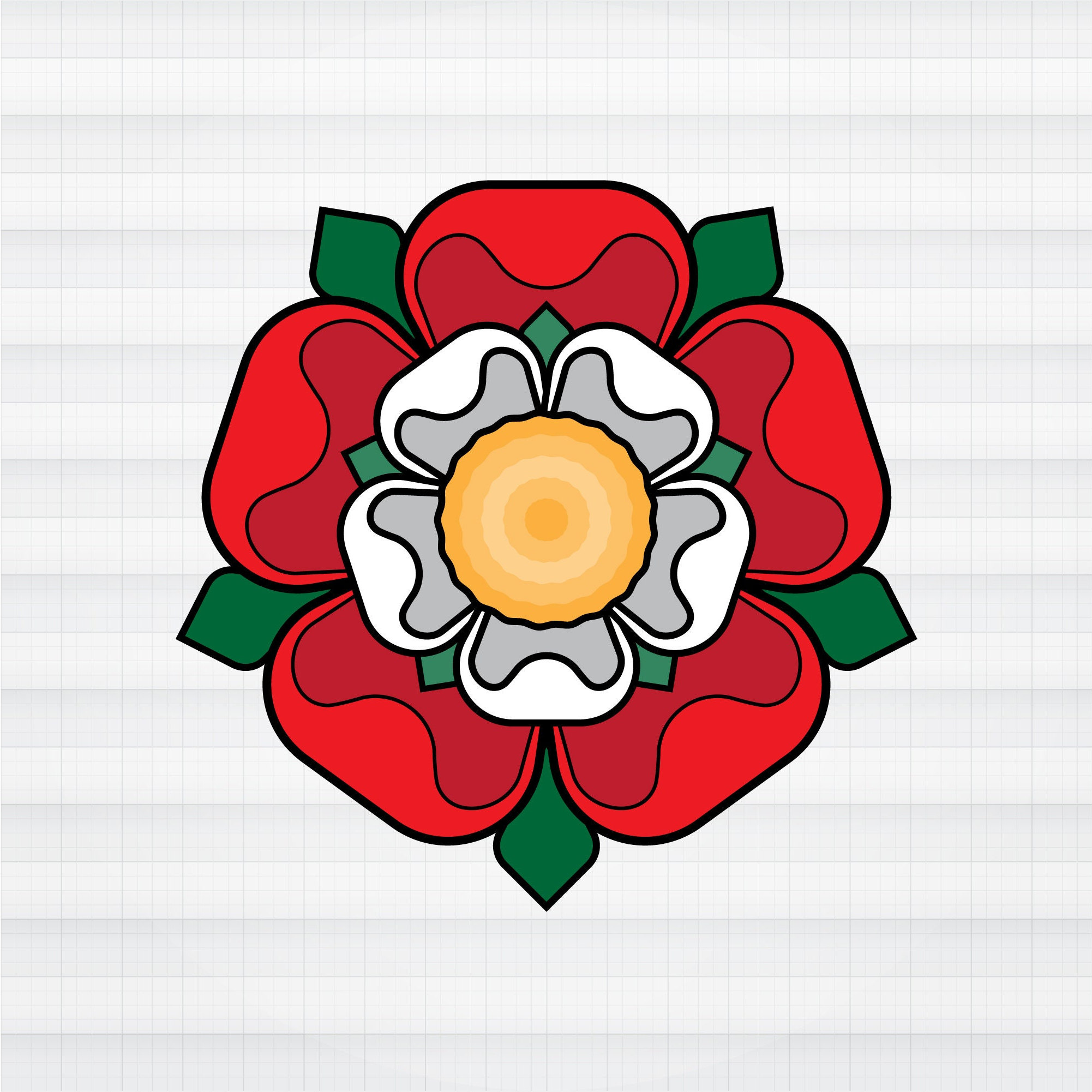 Official Tudor Rose Png Svg Clip Art For Web Download