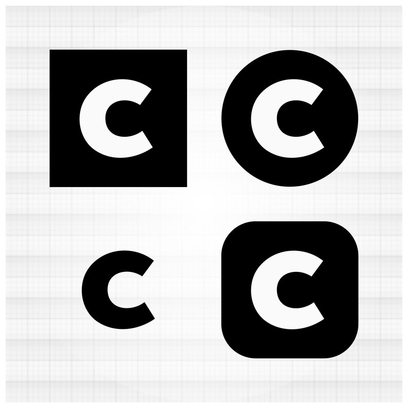Cara Social Media C Logo Set SVG PNG PDF Butterfly App Icon Pack ...
