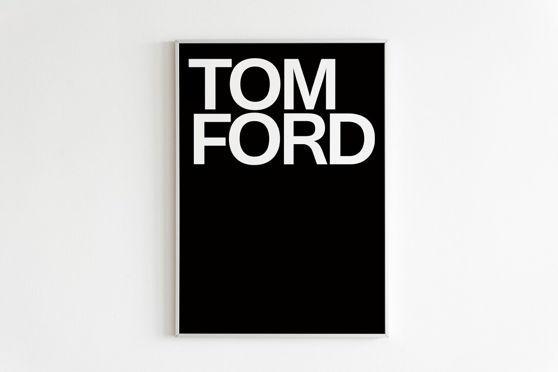 Tom Ford Printable Wall ArtTom Ford Book Cover PrintFashion | Etsy
