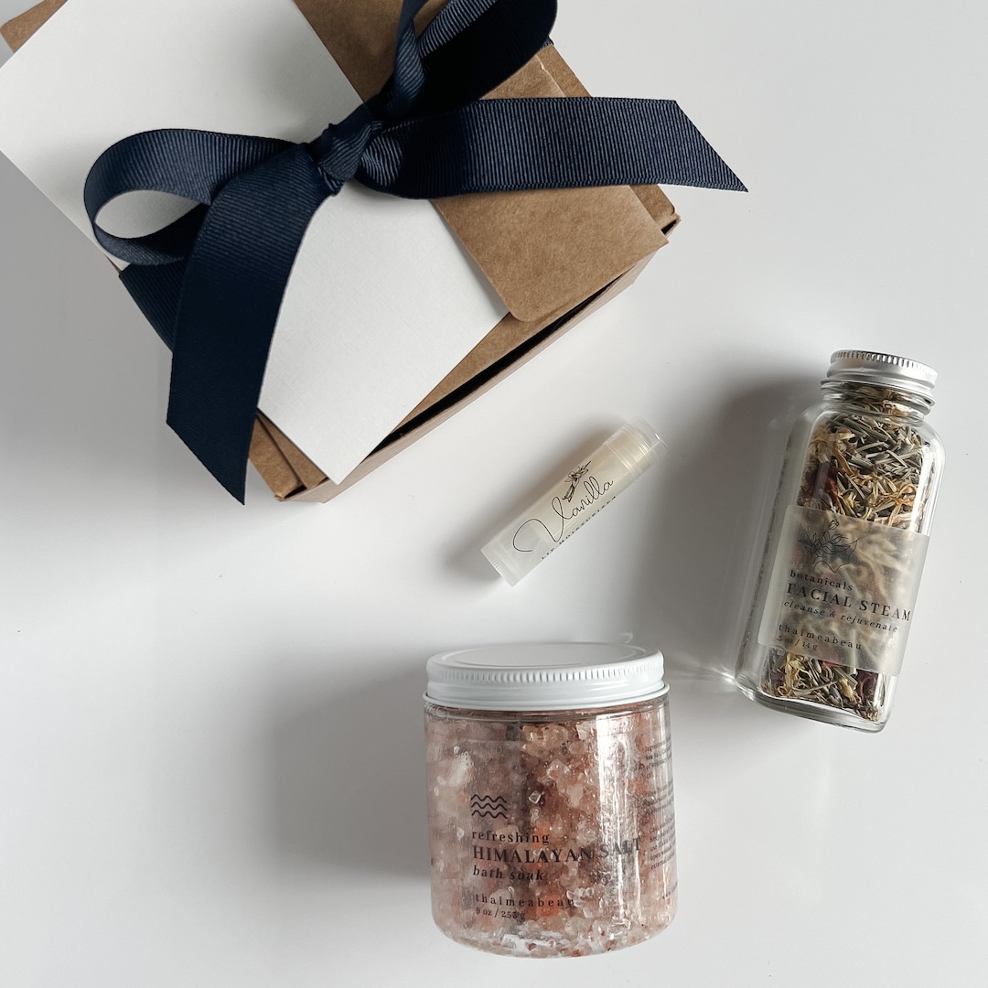 Refreshing Himalayan Pink Salt Bath Gift Set - Etsy