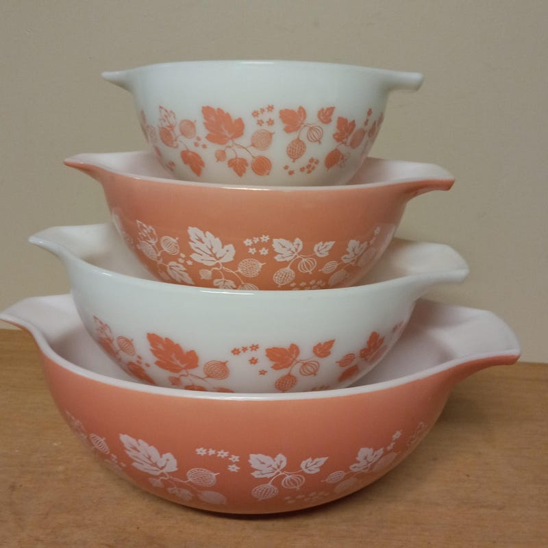 Pink Pyrex Bowls - Etsy