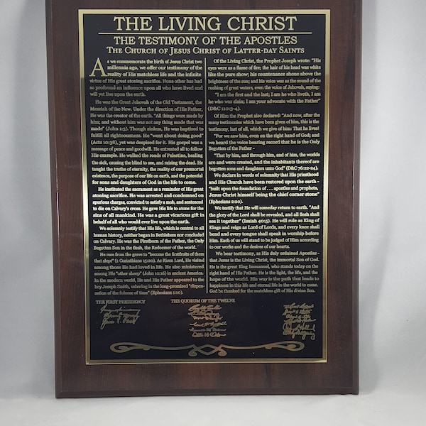 Restoration Proclamation - Etsy