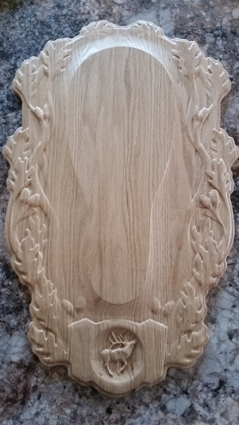Deer and Elk Skull Mount Plaque - Etsy