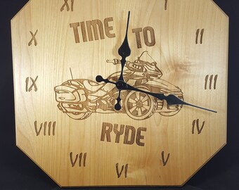 Can Am Spyder Clock - Etsy