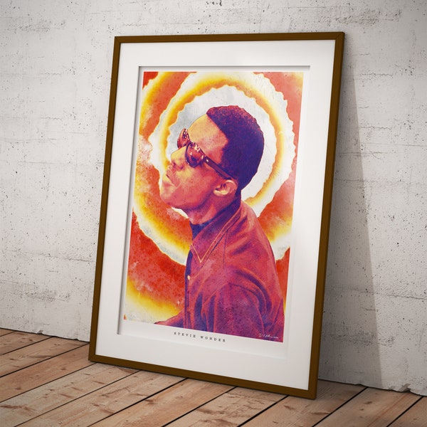 Stevie Wonder Art - Etsy