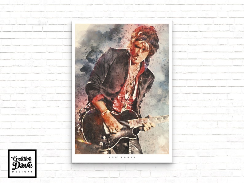Joe Perry Art Print and Poster - Etsy