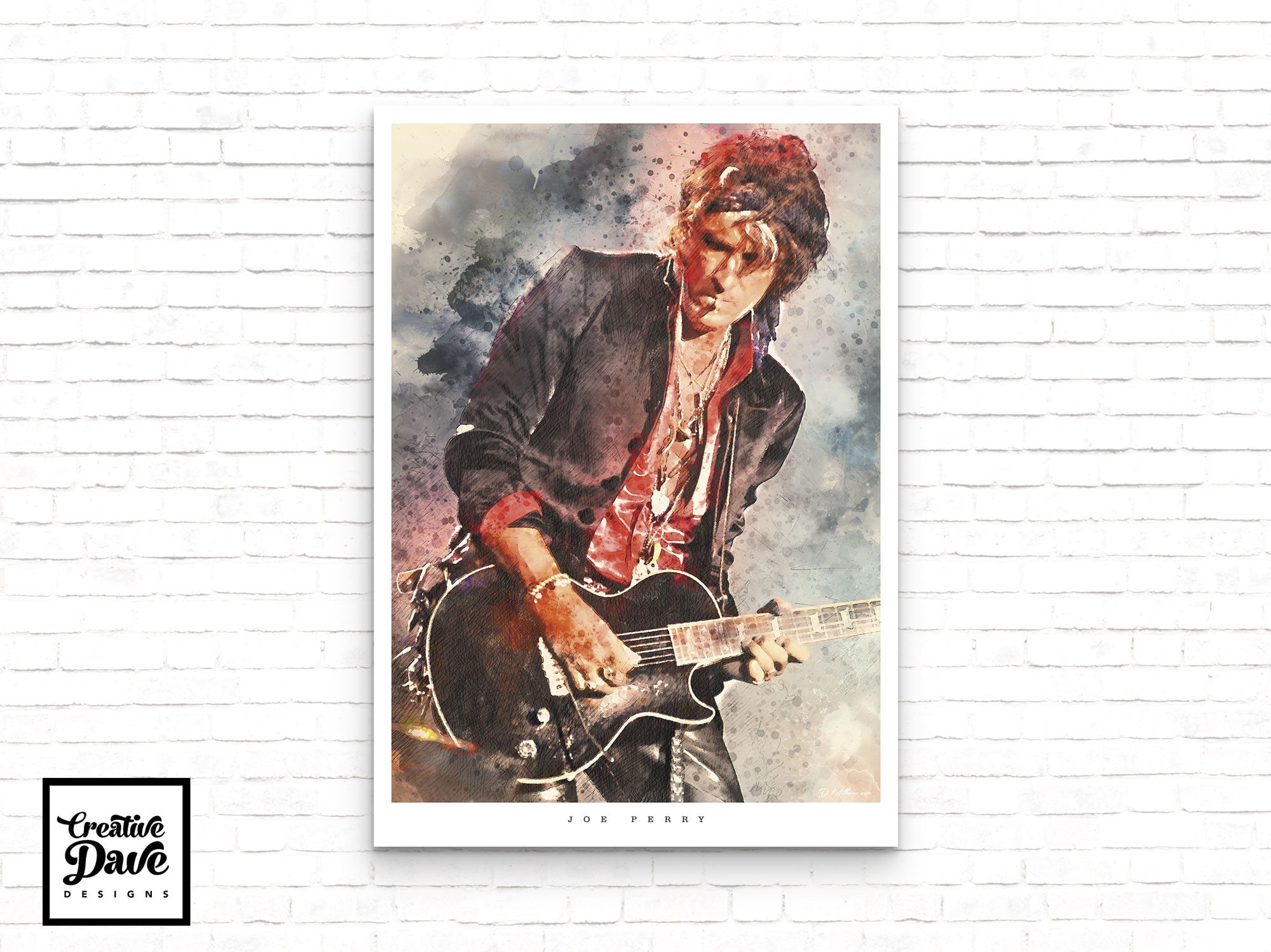 Joe Perry Art Print and Poster - Etsy