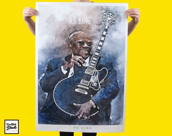 Bb King Poster - Etsy