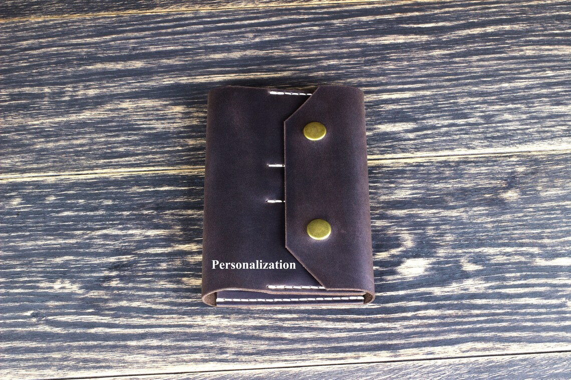 Leather Field Notes Cover Personalization Gift Field Notes - Etsy