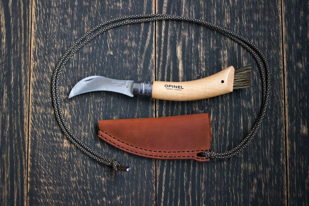 Leather Knife Sheath, Opinel Belt Sheath, Personalized Gift, Opinel ...