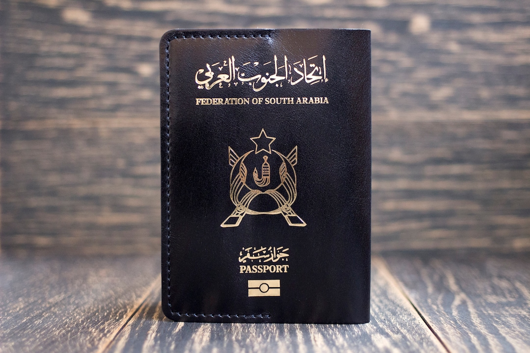 Leather Cover for Saudi Arabia Passport, Holder for Passport of Any ...