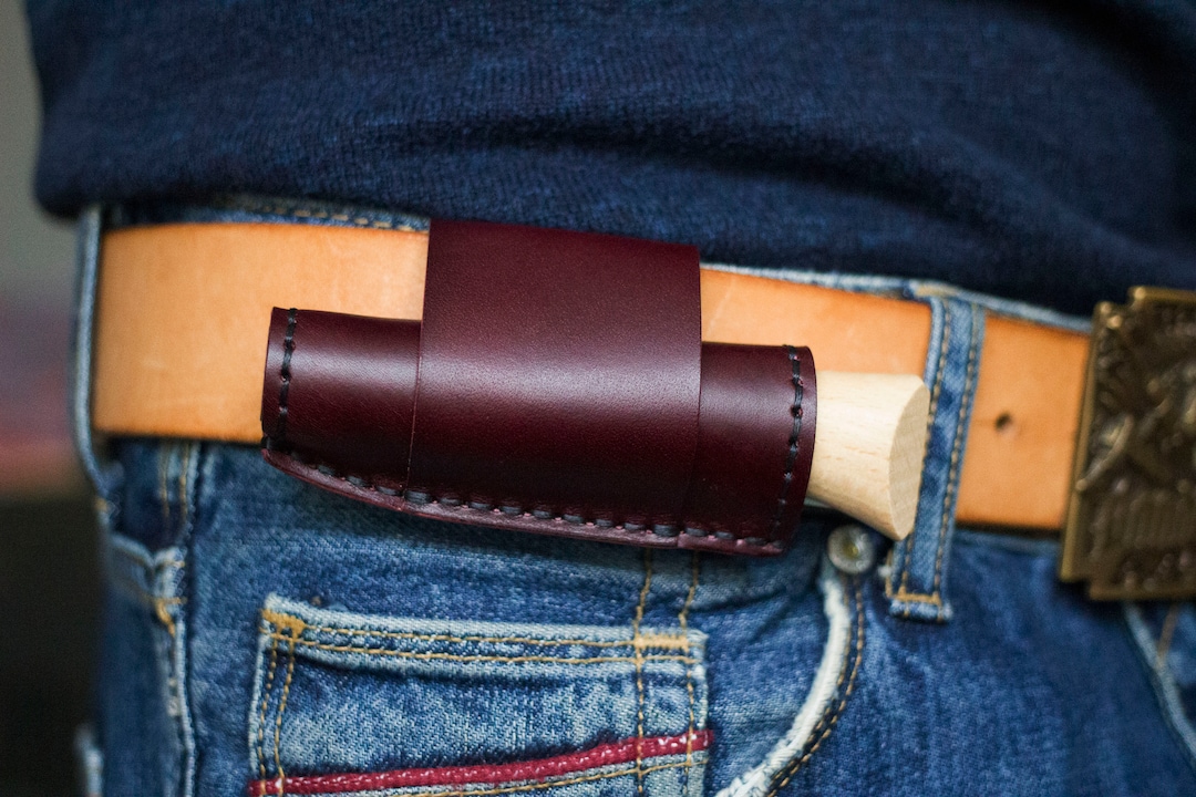 Personalized Leather Sheath for Opinel No.6.7.8, Sheath From Vegetable ...