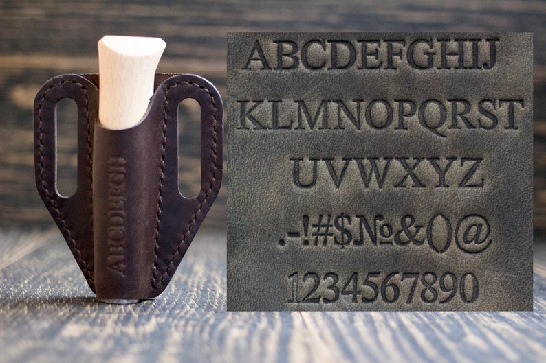 Personalized Leather Sheath for Opinel 8 Knife (knife Not for Sale ...