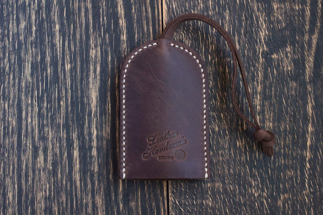 Leather Keychain, Leather Key Holder, Personalized Gift, Key Case, Key ...