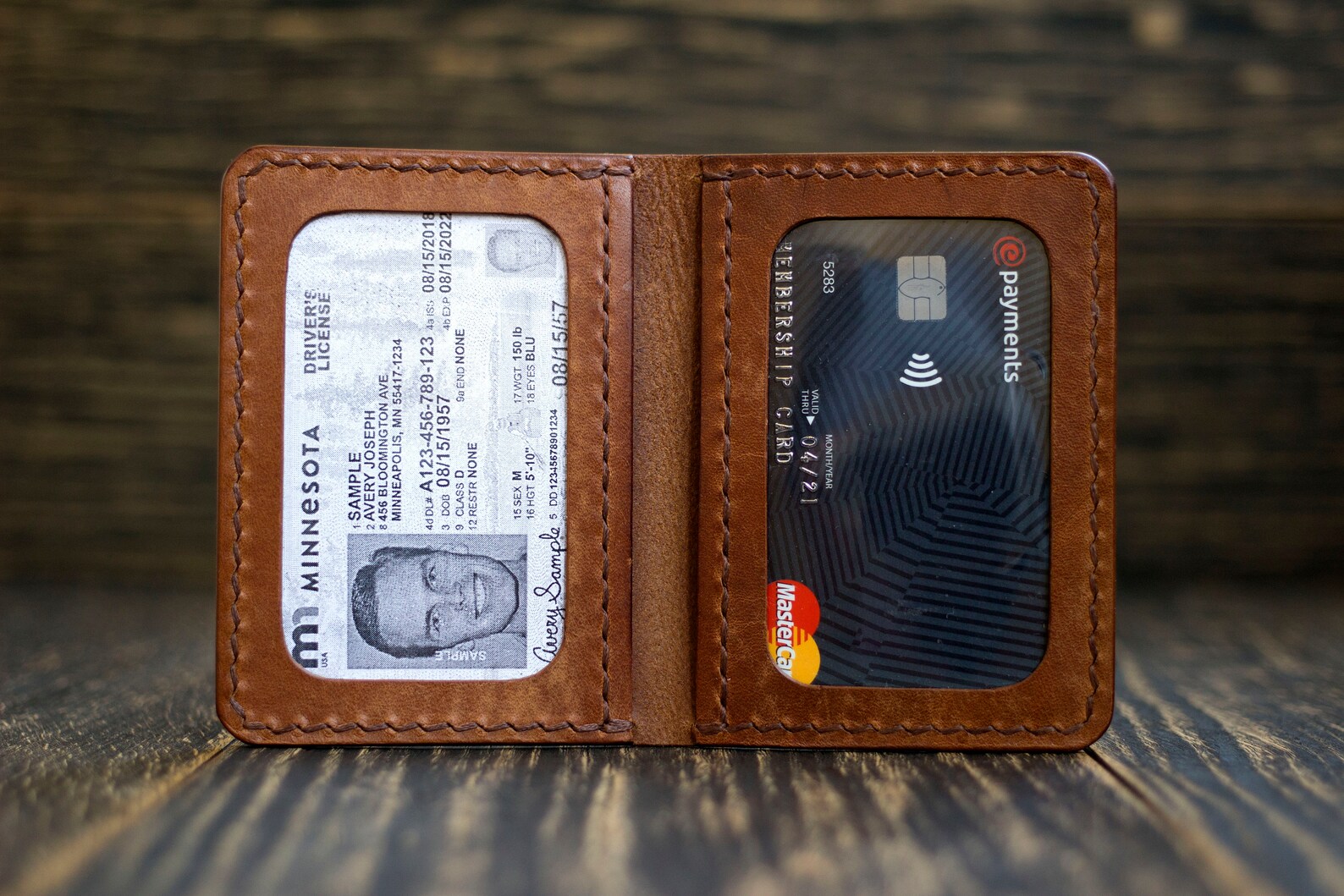 Personalized Leather Driver License Holder - Perfect Gift for the ...