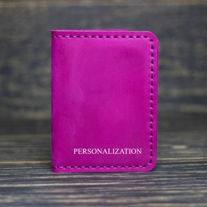 Cover for Driver's License and ID Holder, Slim Leather Case for ID Card ...