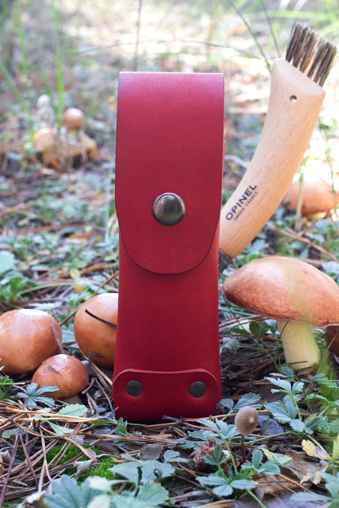 Leather Knife Sheath Mushroom Picker Gift Personalized Gift - Etsy