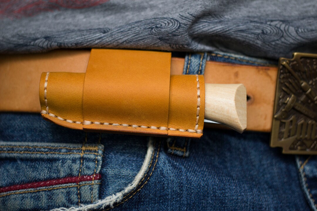 Personalized Leather Sheath for Opinel No.6.7.8, Sheath for Pocket ...