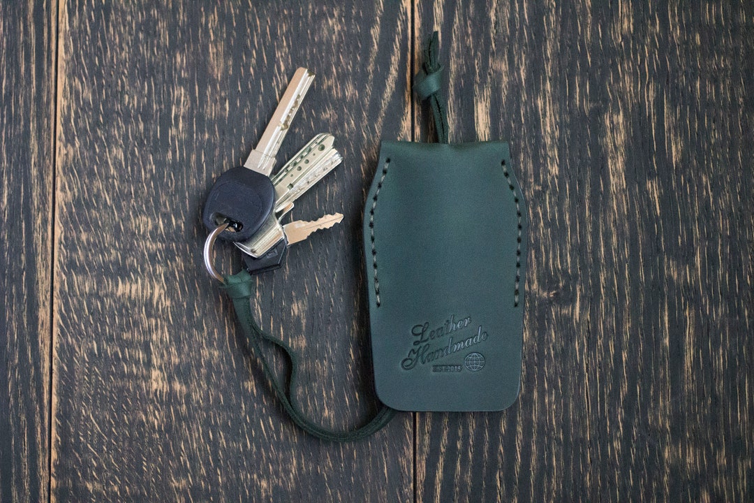 Leather Key Holder, Key Organizer, Personalization Gift, Leather Key ...